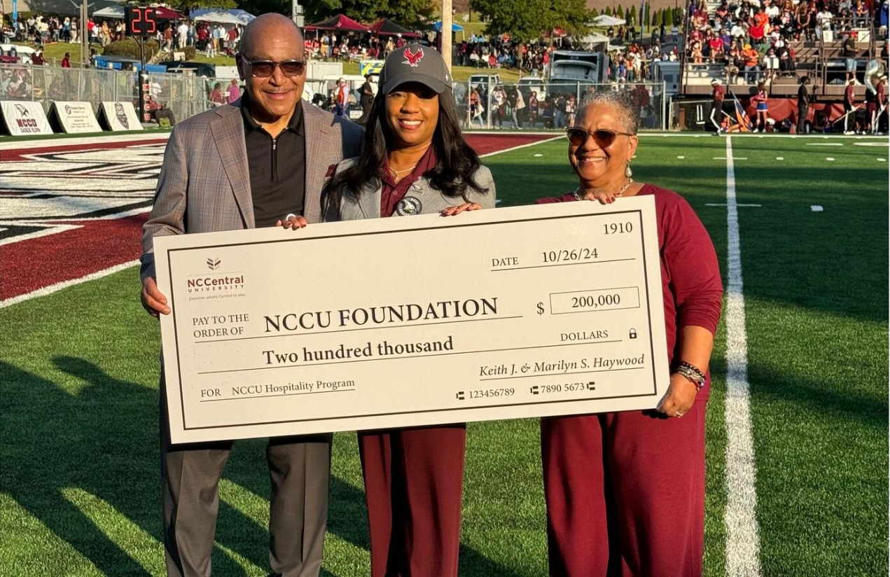 Dining Room Honoring the Haywoods | myEOL | NCCU